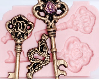 Skeleton Key Mold - Etsy