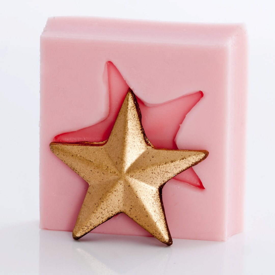 Star Mold - Mould - Star Jewelry Mold - Polymer Clay - PMC Metal Clay ...