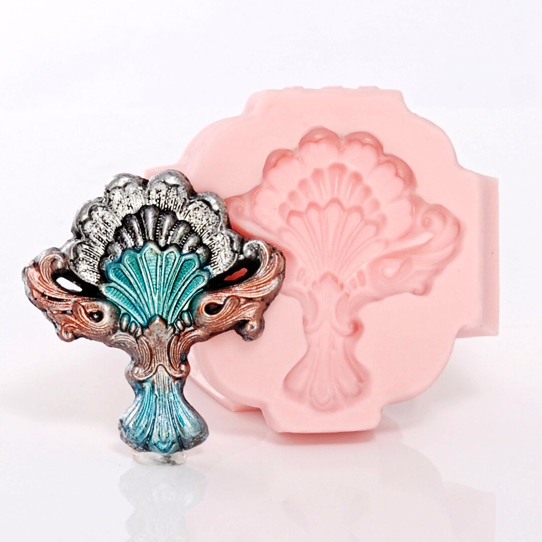 Silicone Mold Creates a Romantic Victorian Embellishment - Cake ...