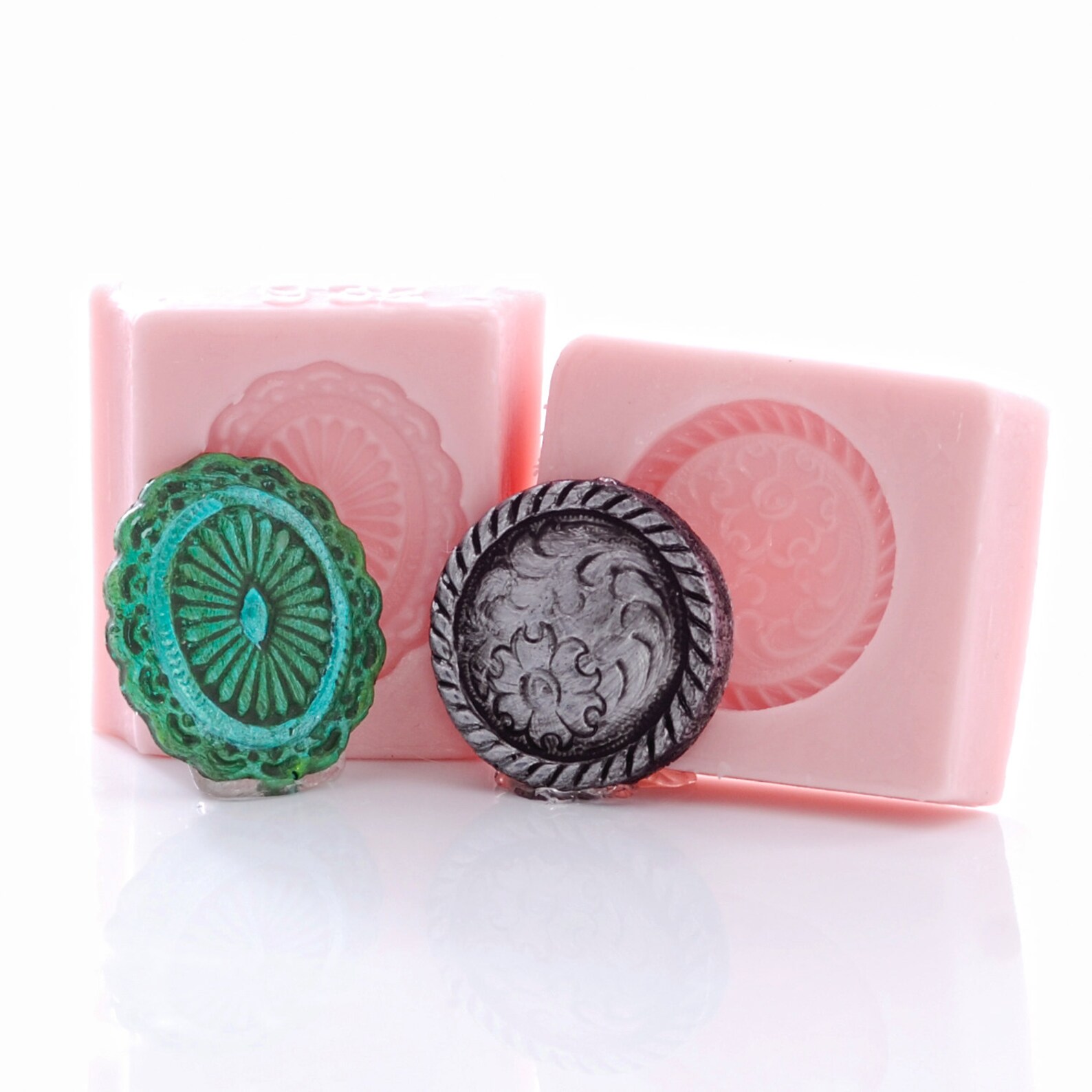 Button Molds Moulds Food Safe Craft Molds Resin Polymer Clays - Etsy