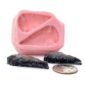 Arrowhead Silicone Mold Create Two Arrow Heads for Jewelry, Charms ...