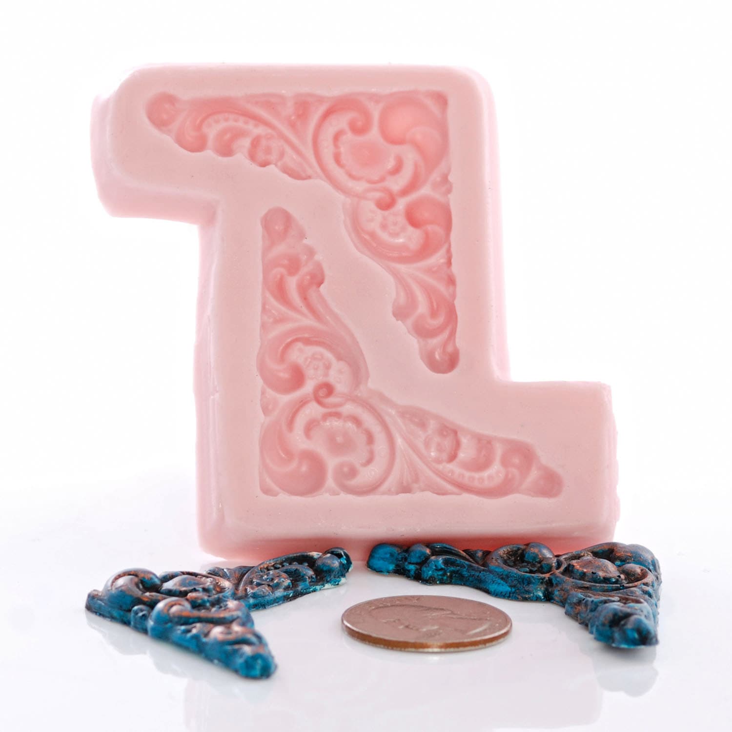 Silicone Mold Victorian Corner Scroll Mold Food Safe Fondant | Etsy