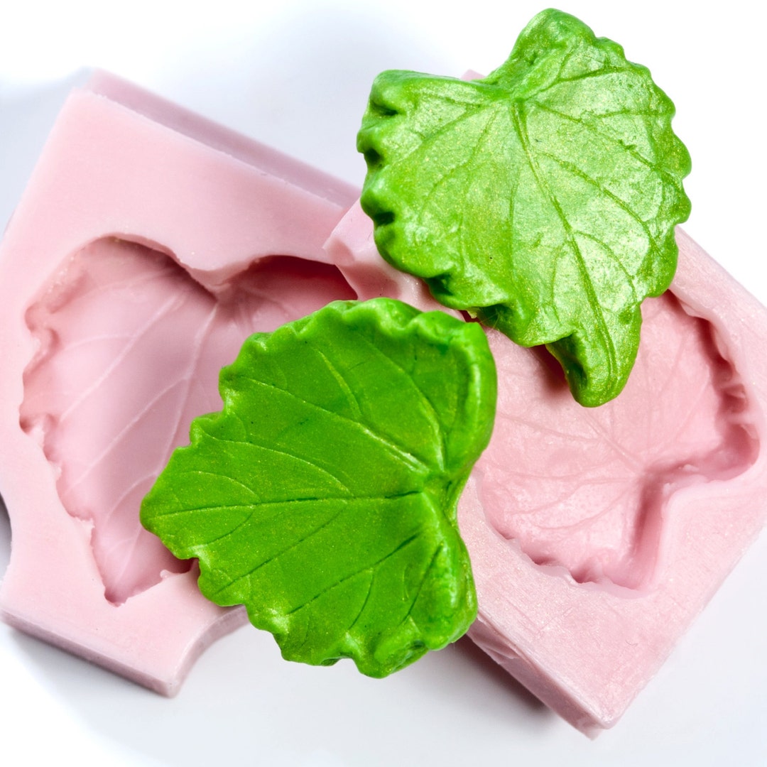 Grape Leaf Mold Set - Pendant Molds - Jewelry Molds - Cabochon Molds ...
