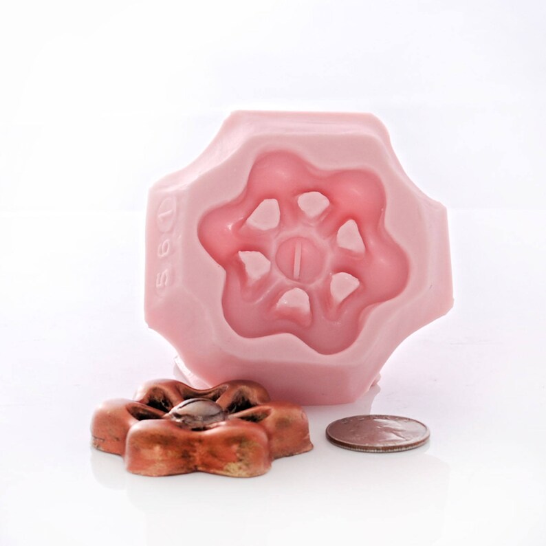 Faucet Spigot Valve Silicone Mold Food Safe Fondant Chocolate Gear Mold ...