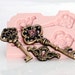 Mold Skeleton Key, Flexible Silicone Mould of Vintage Skeleton Keys ...