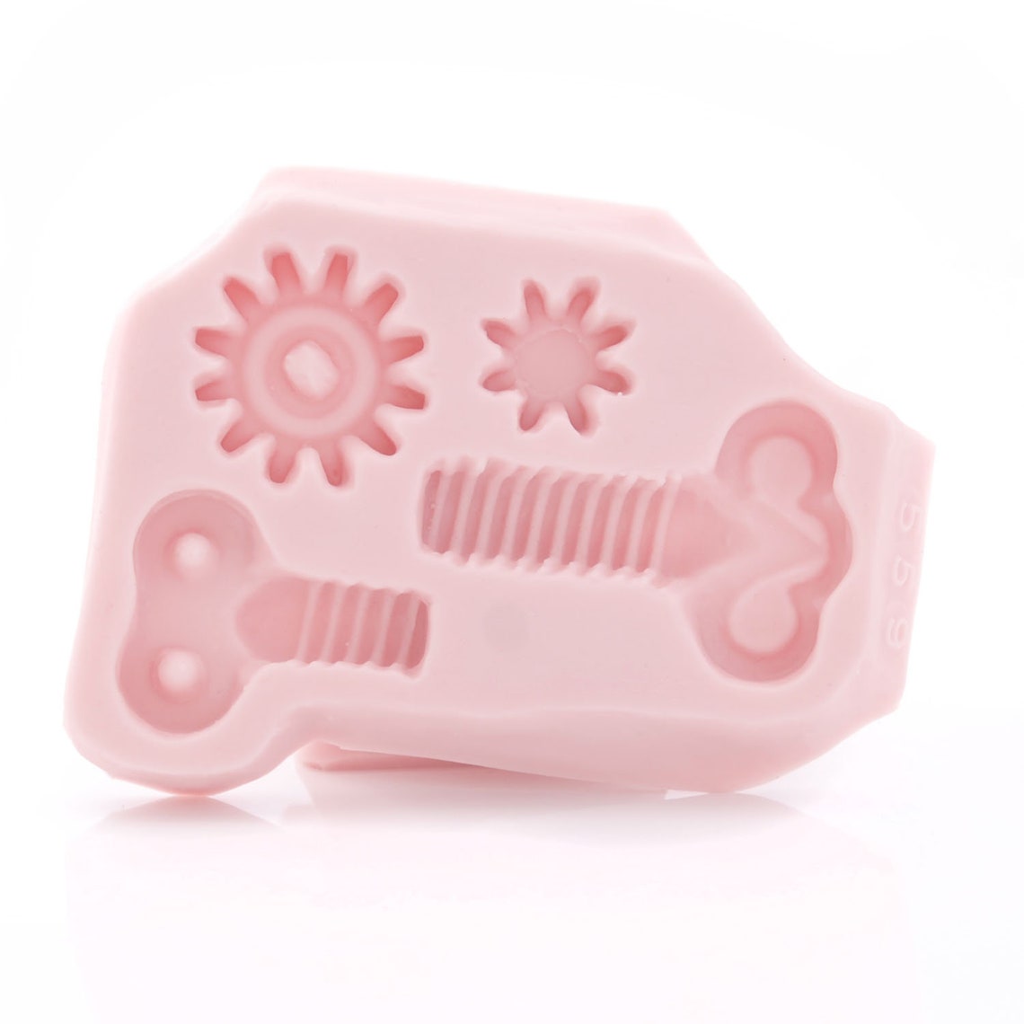 Steampunk Gear Cog and Bolt Silicone Mold Easily Make 2 Gears and 2 ...
