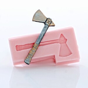Small Thin Tomahawk Silicone Mold Hatchet Mold Ax Mold Jewelry Mold ...