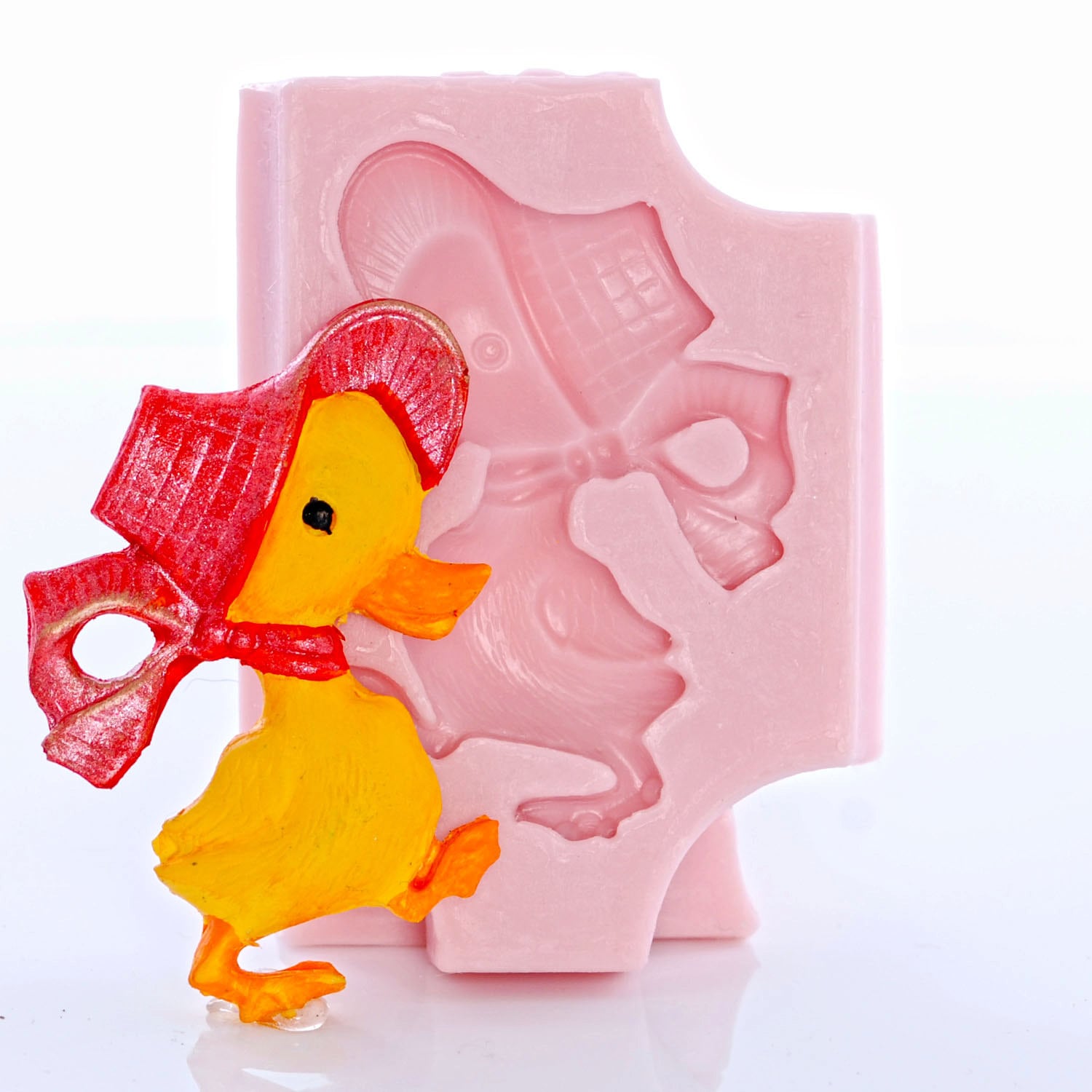 Duck Silicone Mold Spring Easter Mould for Fondant Chocolate | Etsy