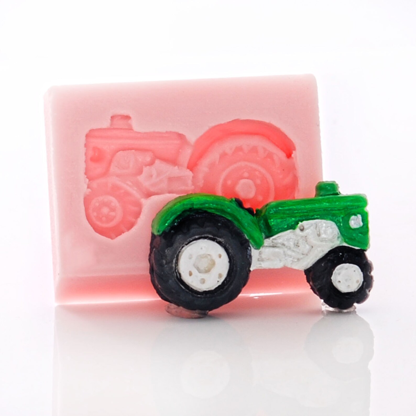 Tractor Mold Silicone Mold Mould Food Safe Mold Resin - Etsy