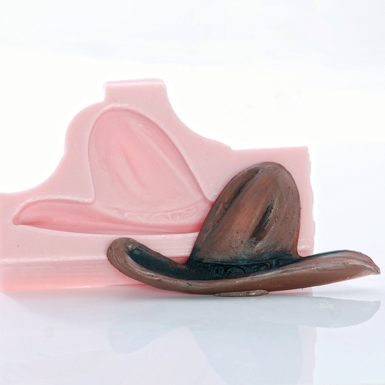 Flexible Silicone Cowboy Hat Mold Mould Great for Crafts - Etsy