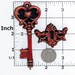 Mold Skeleton Key, Flexible Mold Creates Skeleton Key With a Heart in ...
