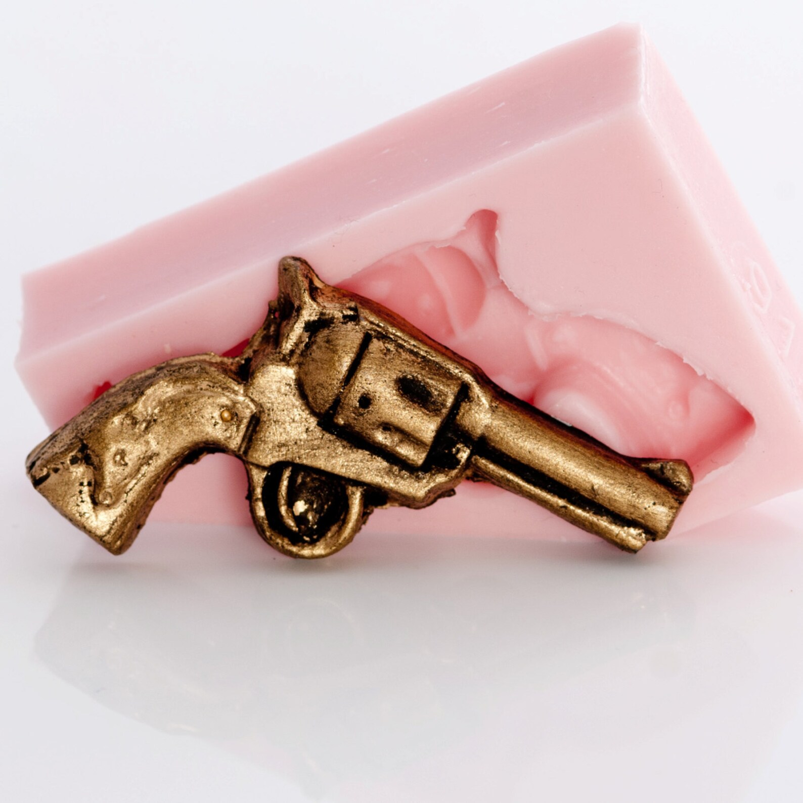 Mold Western Gun- Silicone Mold - Wild West Pistol Mold - Jewelry Resin ...
