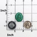 Flexible Silicone Western Concho Moulds Molds Cake Deocrating Jewelry ...
