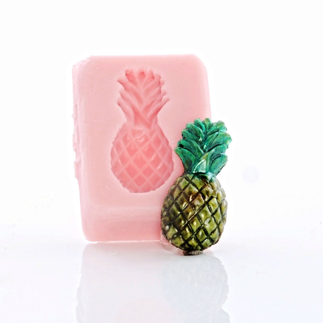 Miniature Silicone Pineapple Mold Flexible Easy to Use Fondant ...