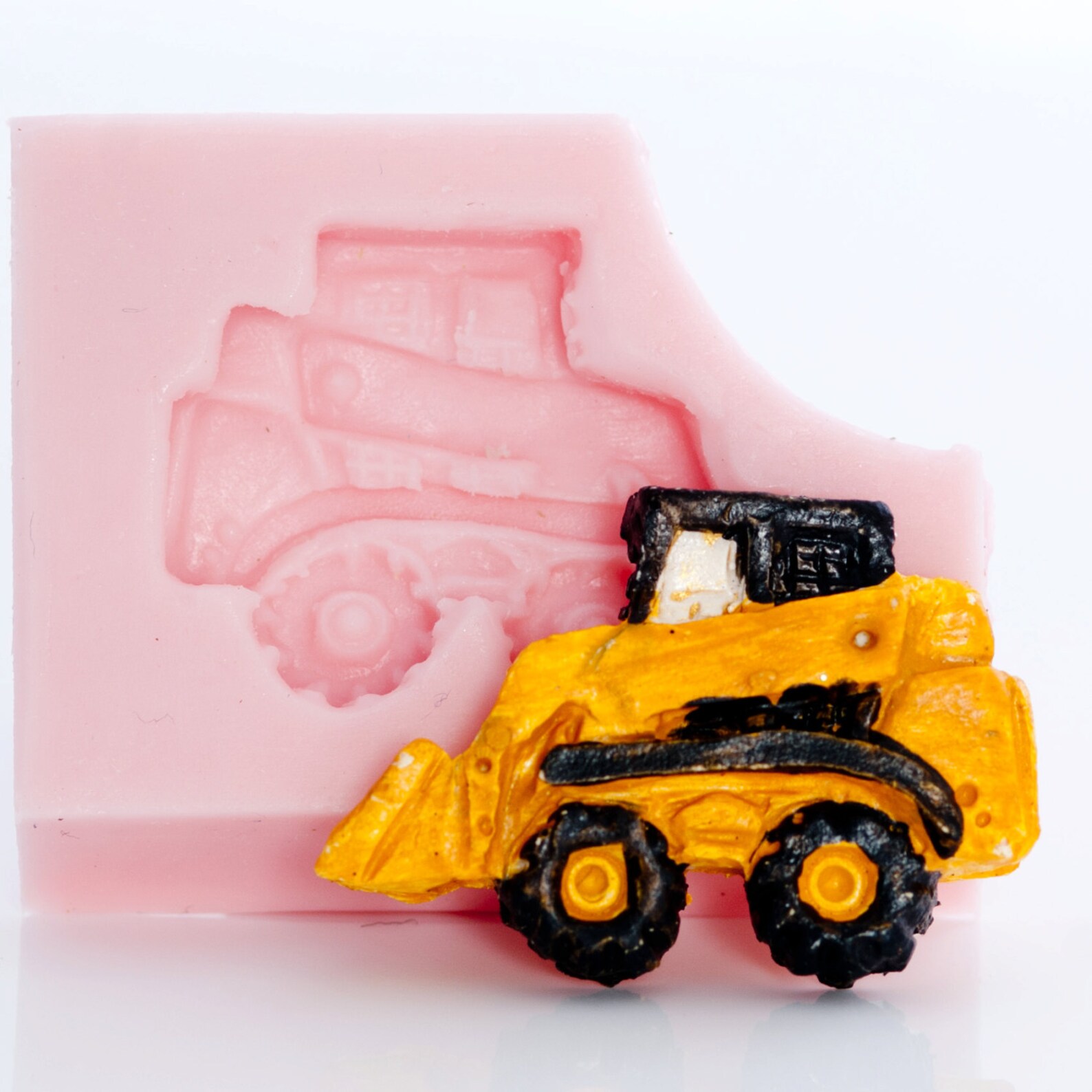 Skid Steer Silicone Mold for Scrapbooking, Crafts, Jewelry, Polymer ...