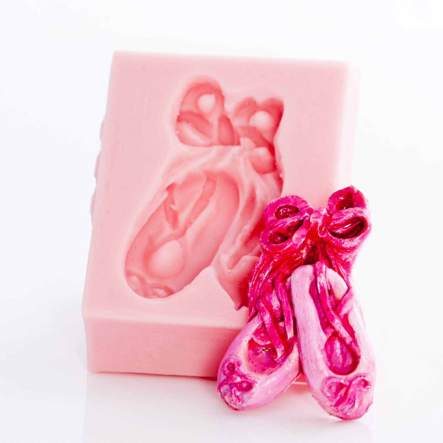 Ballet Slipper Mold Silicone Easy to Use Make Cabochons for - Etsy