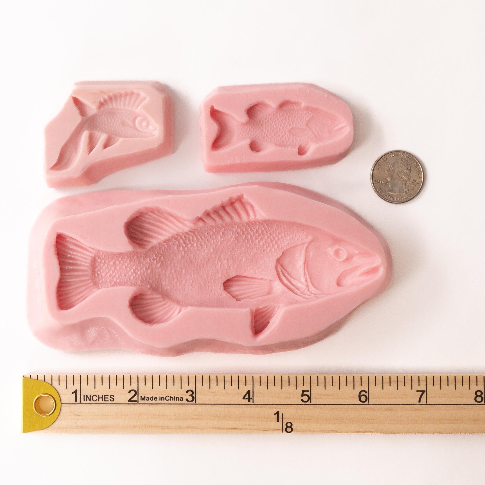 Fish Mold Set (IMPERFECT/SLIGHT DEFECT) - Food Safe Flexible Silicone ...