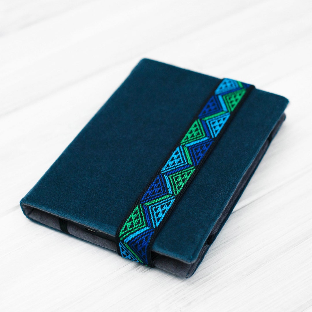Paperwhite Cover Blue Kindle Case Velvet Elastic Strap Kindle Scribe ...
