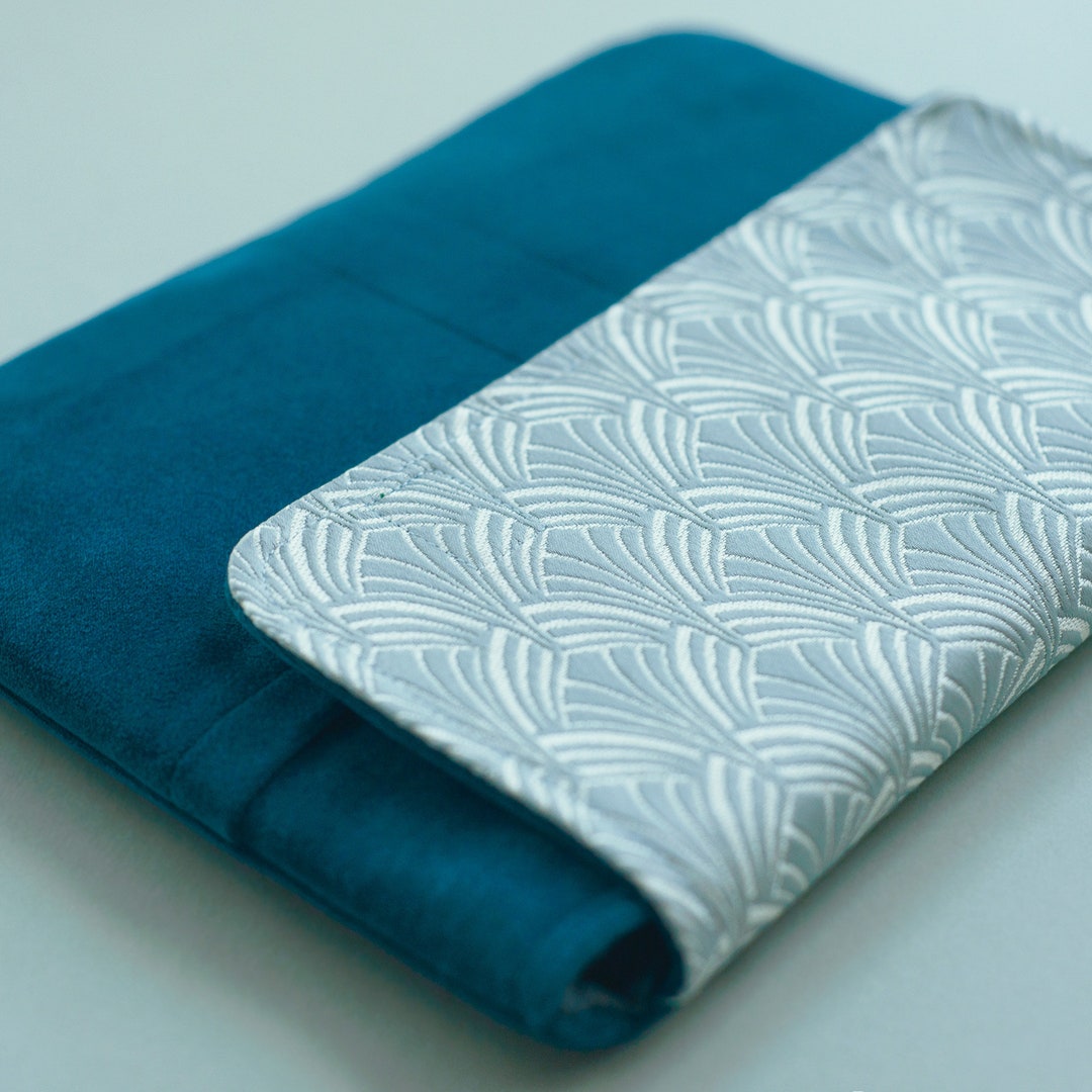 Turquoise iPad Fabric Bag Pockets Pen Case New iPad Pro Boho Case Air ...