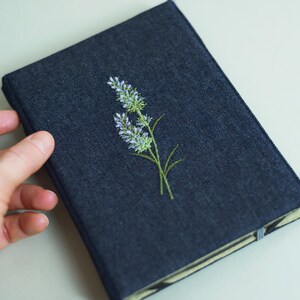 Lavender Denim Kindle Cover Handmade Fabric Case for Paperwhite Scribe ...