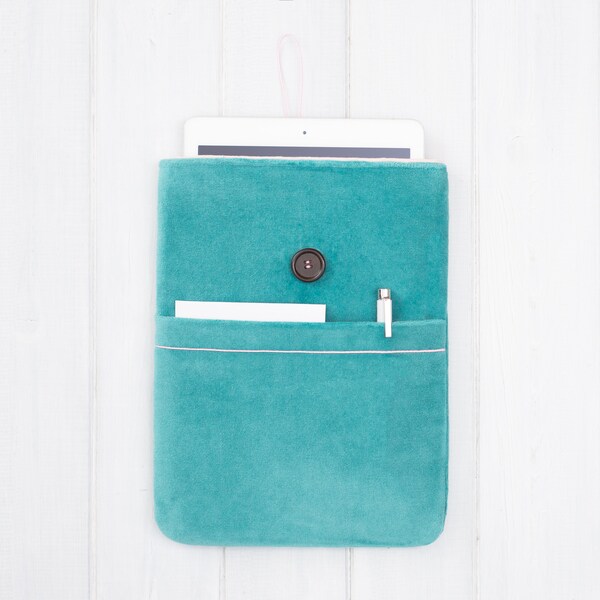 Teal iPad Case - Etsy