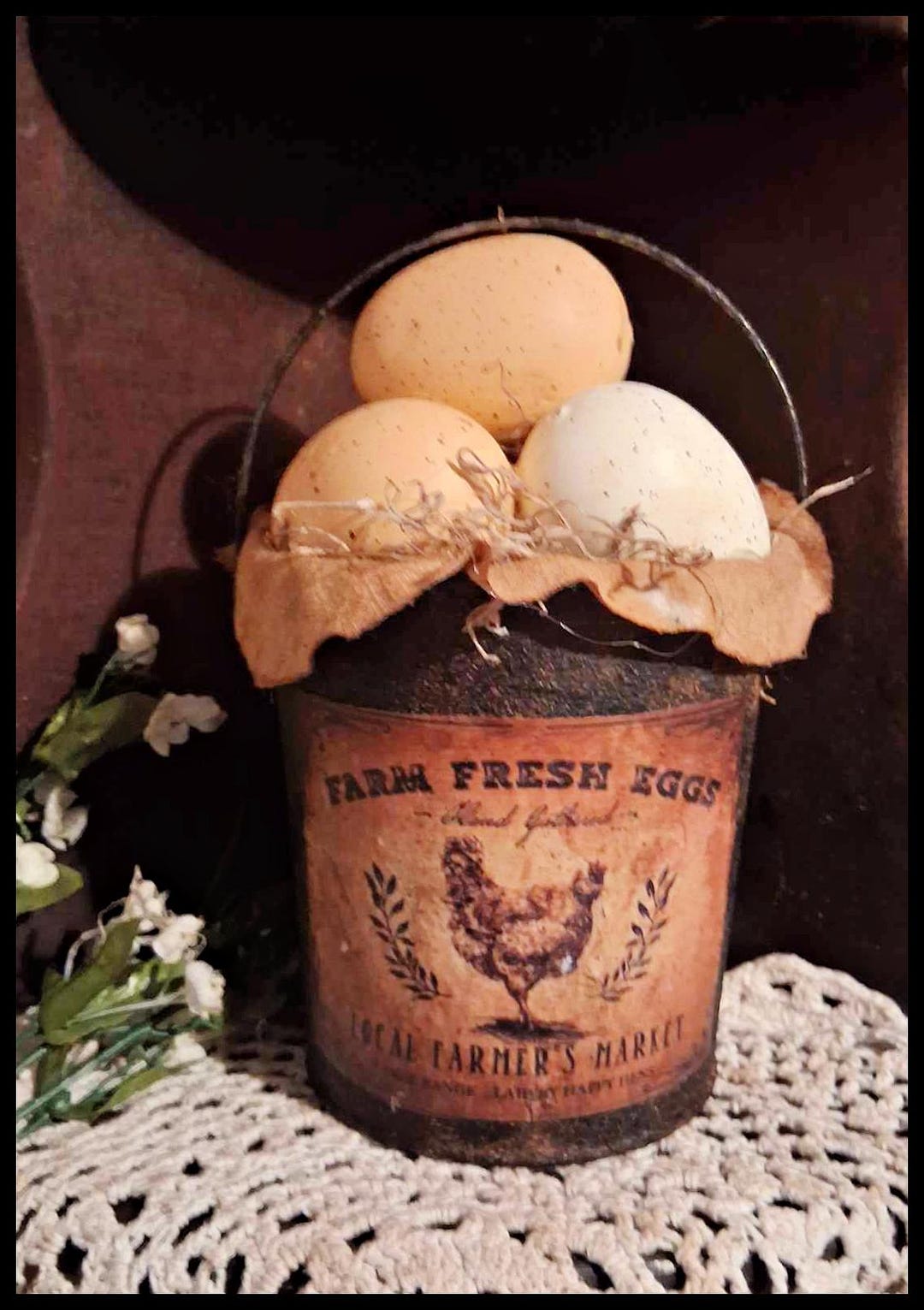 Handmade Pantry Hand Distressed Country VERY Grungy Rusty Primitive ...