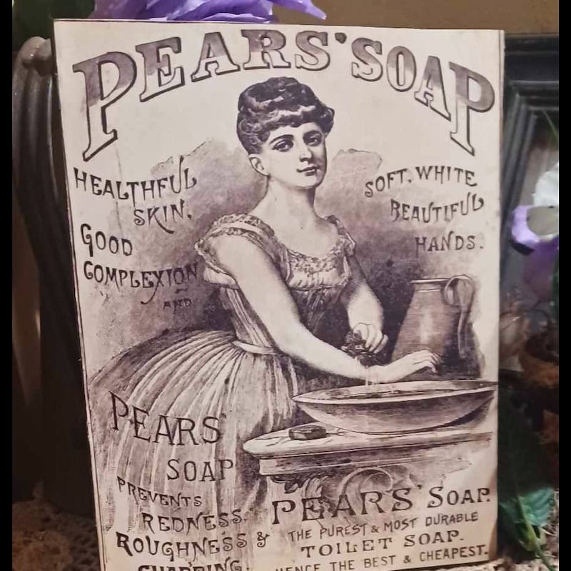 Vintage Soap Sign - Etsy