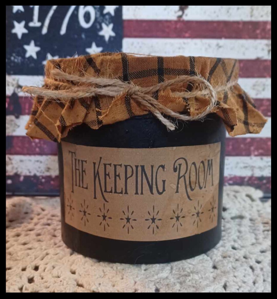 Handmade Pantry Hand Distressed Primitive Colonial Canister Box ...