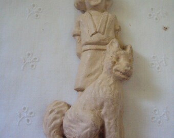 Plaster figurine | Etsy