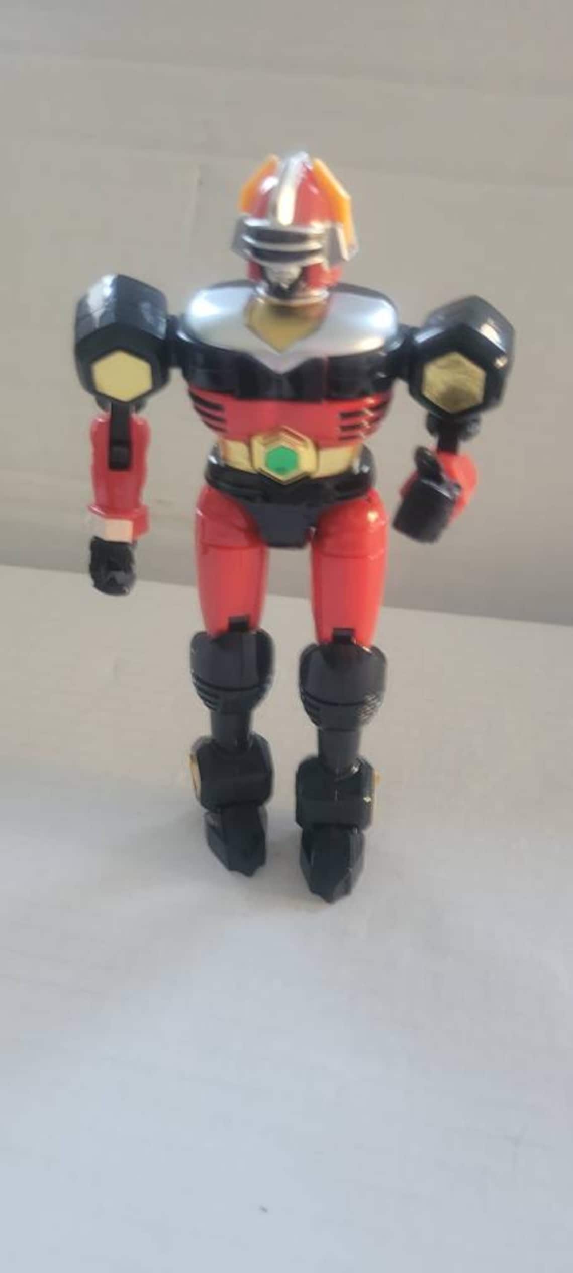 Gingaman Bull Black Chogokin toy from Power Rangers | Etsy