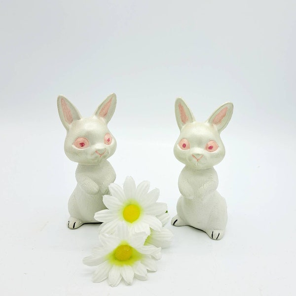 Pottery Bunny Figurines - Etsy