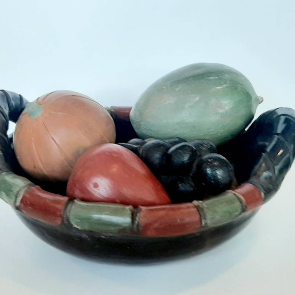 Pottery Fruit - Etsy