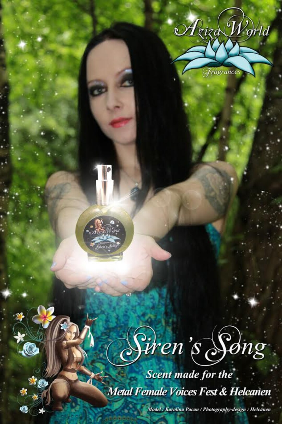 Siren's Song Perfume, Exotic Floral With Blackberry Fruit, Neroli Scent ...