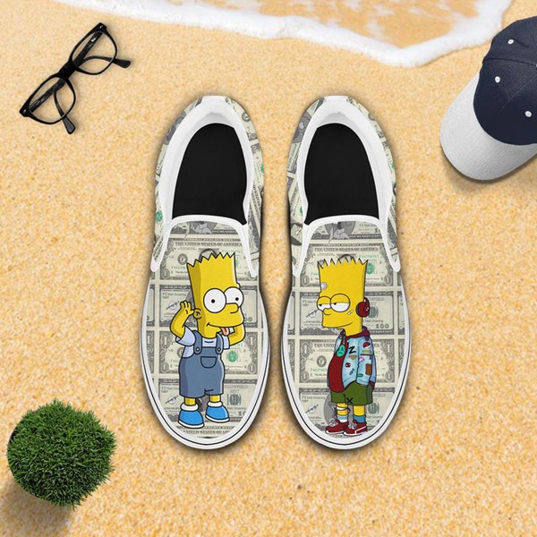 Bart simpson shoes - Etsy France