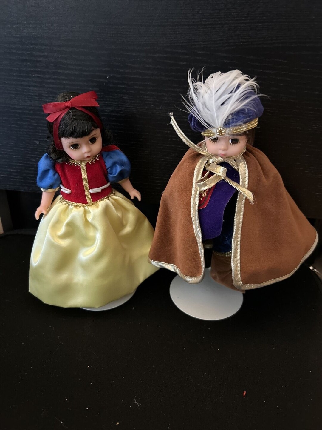 Madame Alexander Snow White And Prince Dolls 8 Etsy
