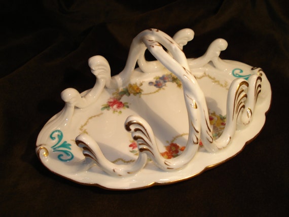 Cauldon Stoke on Trent Porcelain Toast Rack Holder Dresden | Etsy
