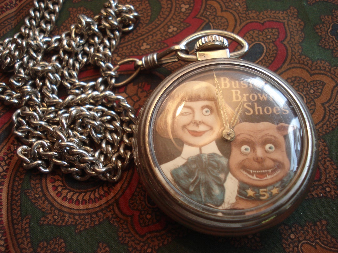 Buster Brown Pocket Watch Wind Up, Working - Etsy