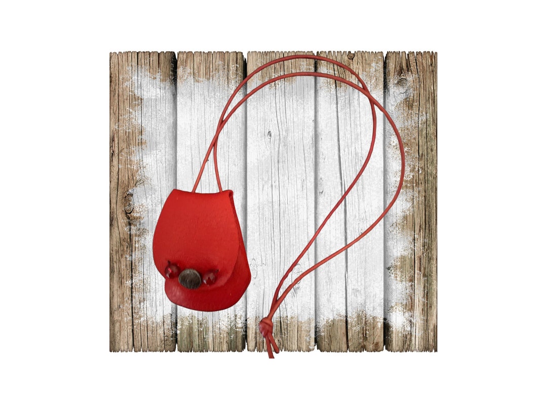 Deerskin Amulet Pouch With Beaded Flap - Etsy