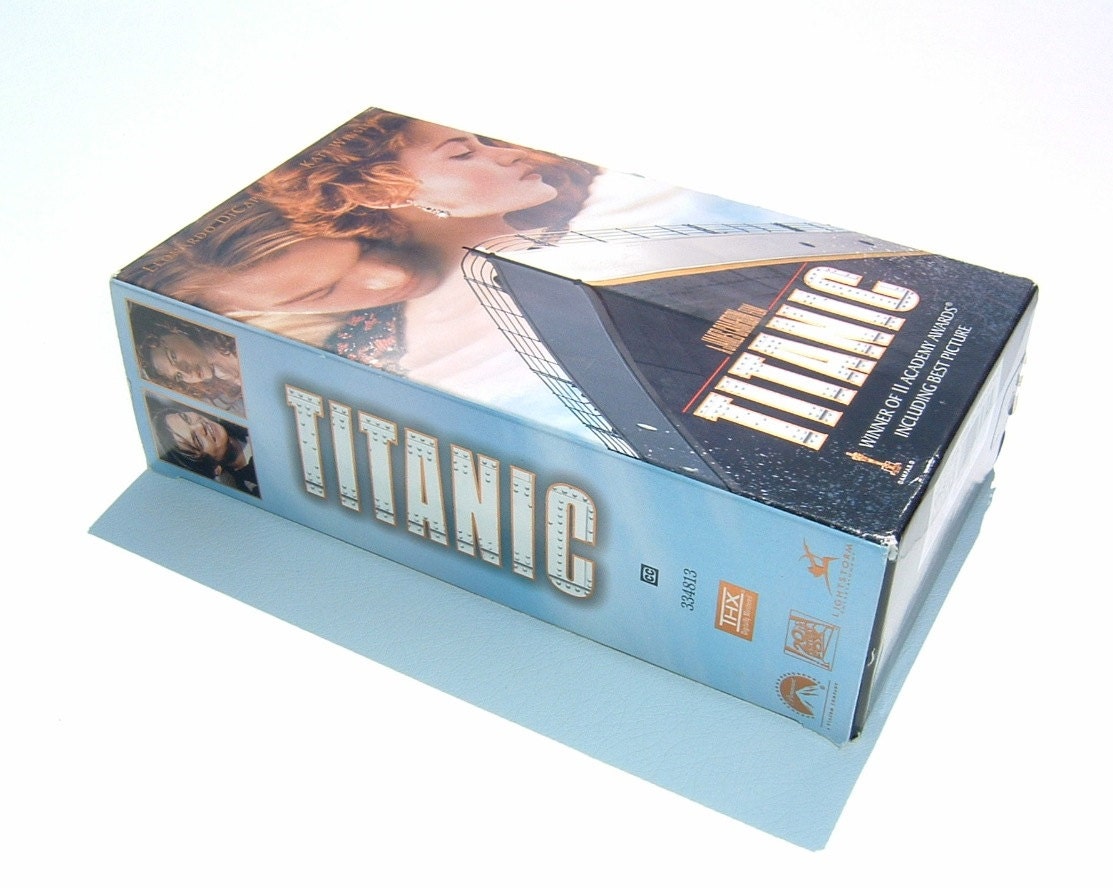 Titanic VHS Color 20th Century Fox and Paramount Movie With Leonardo ...