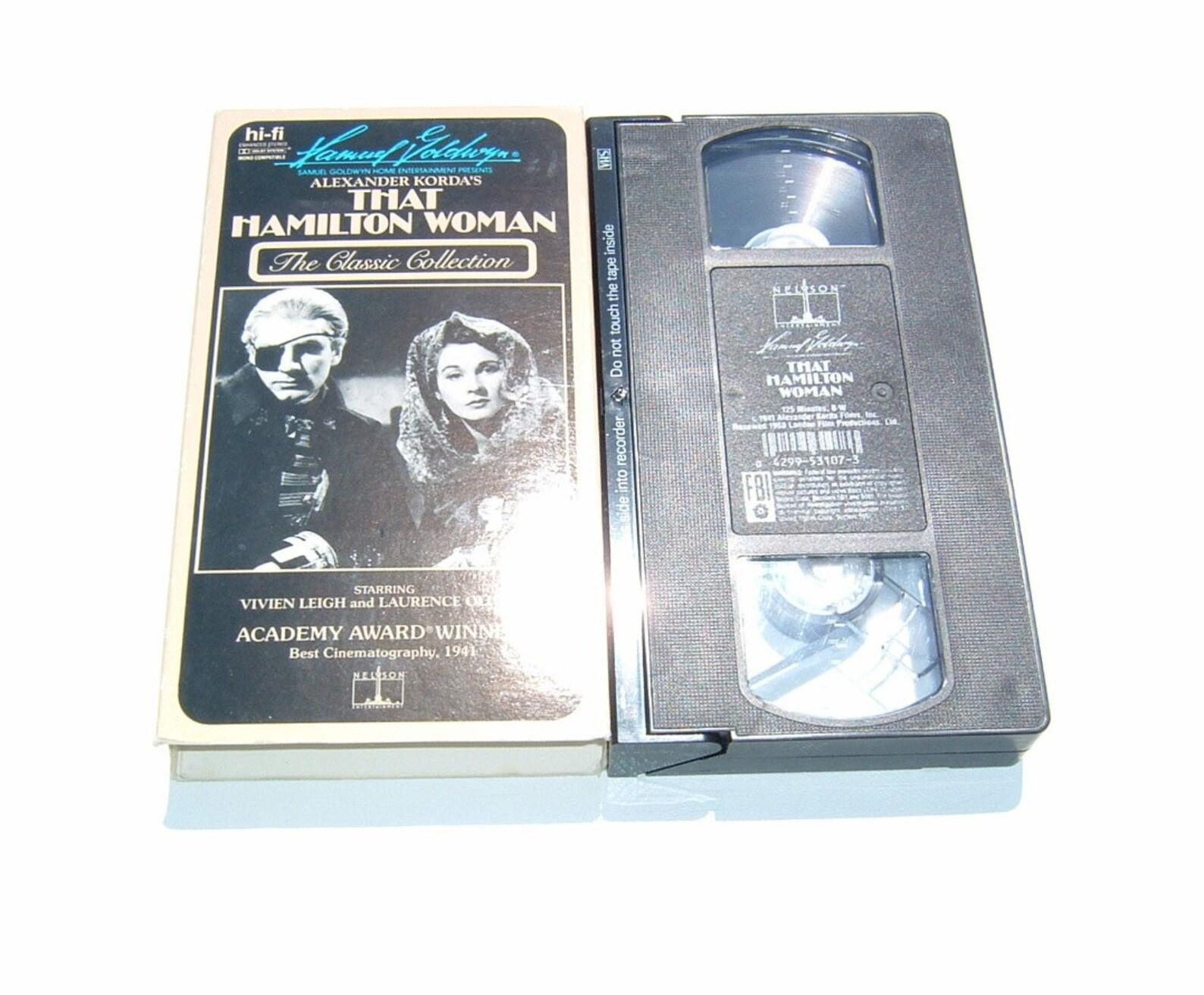 1941 That Hamilton Woman VHS Vintage Samuel Goldwyn Classic Movie With ...