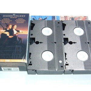 Titanic VHS Color 20th Century Fox and Paramount Movie With Leonardo ...
