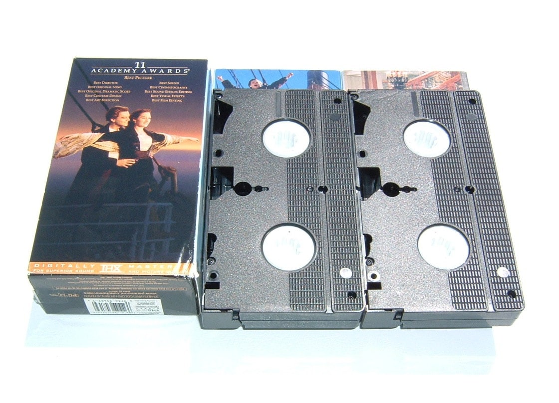 Titanic VHS Color 20th Century Fox and Paramount Movie With Leonardo ...
