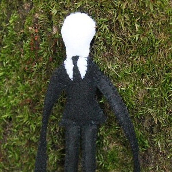 Slenderman Plush - Etsy