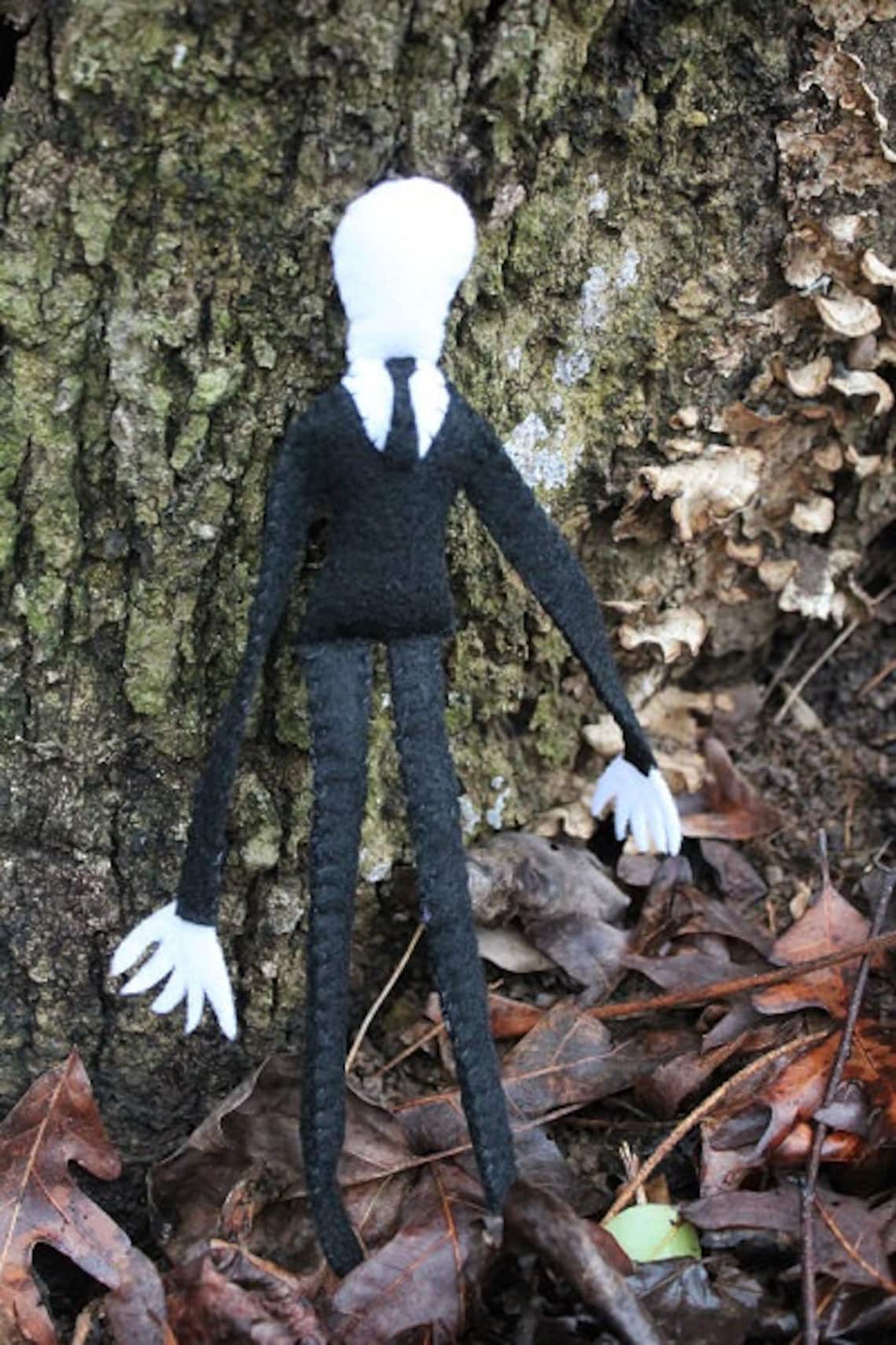 Slenderman Dollhandmade Felt Slenderman Doll Creepy Decor - Etsy