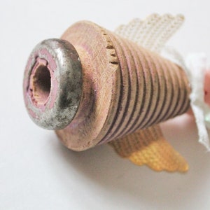 Angel Spool Dolls-antique Spindle Spool Dolls-country Christmas Decor ...