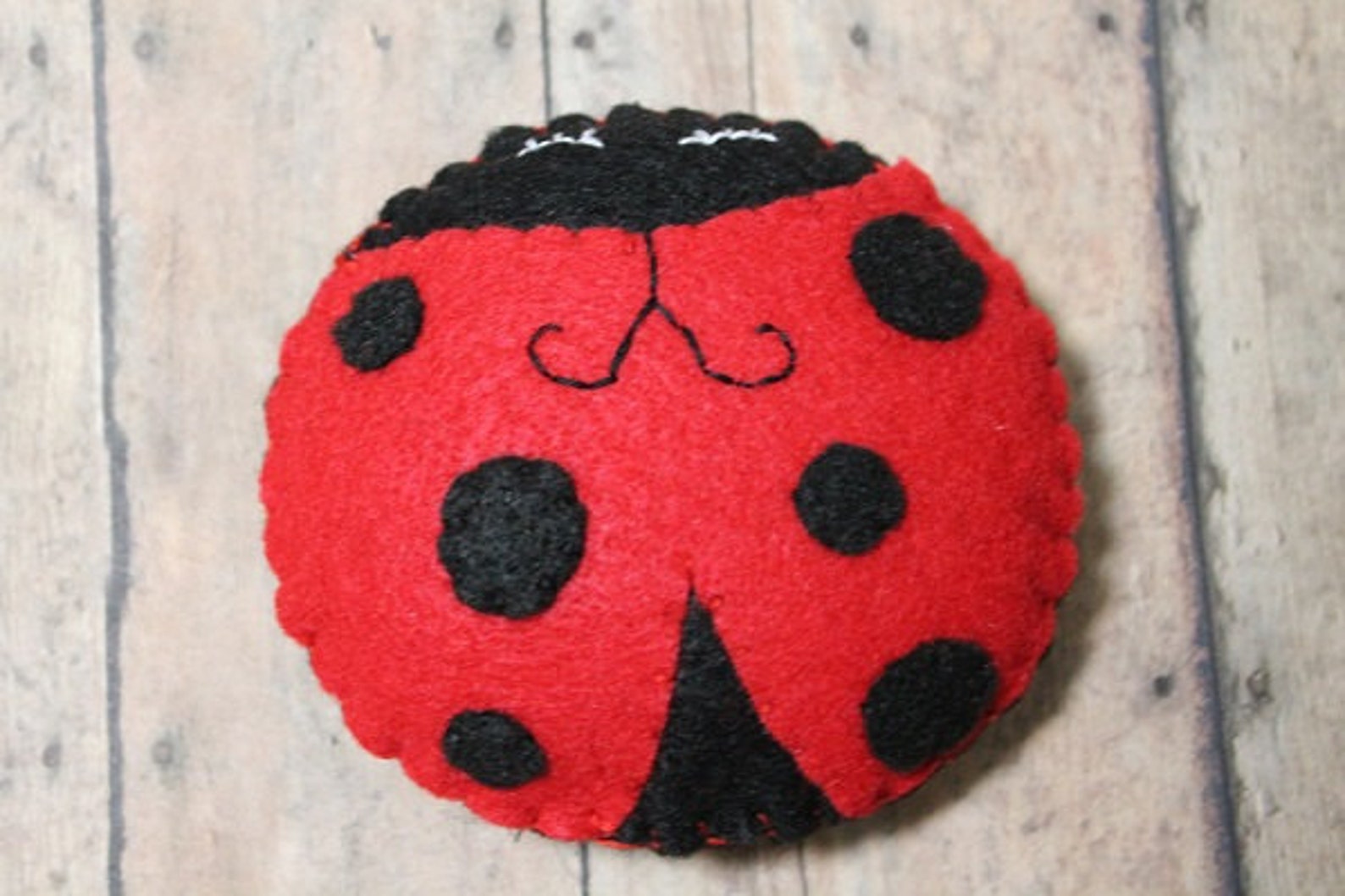 Felt Ladybug Ornament-ladybird-ladybug Decor-christmas - Etsy