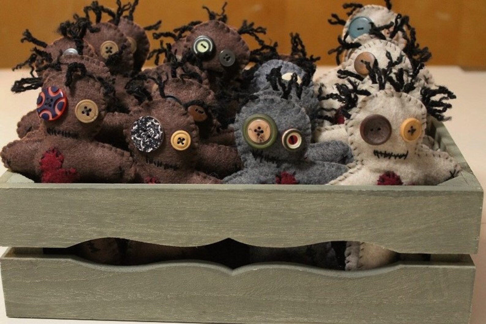 Voodoo Dolls-set of 50-handmade Felt Voodoo Dolls-primitive - Etsy