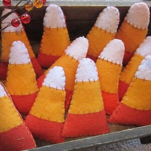 Handmade Felt Country Candycorn Ornament, Bowlfillers,fall Decor ...