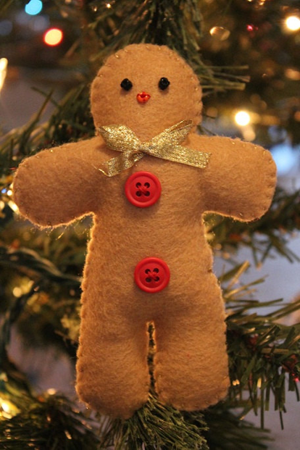 Gingerbread Men Doll Bowlfillers Handmade Christmas Decor - Etsy