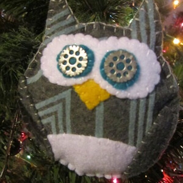 Chevron Owl - Etsy